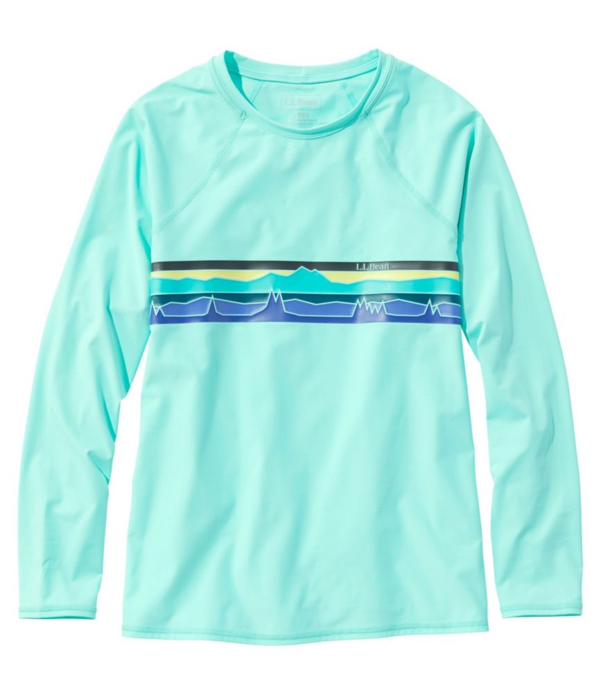 Women's ReNew Swimwear, Crewneck Rash Guard Graphic | Cover-Ups & Rash ...