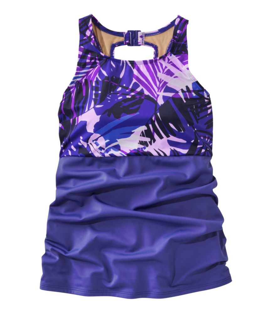 Women's BeanSport Swimwear, High-Neck Tankini Colorblock | Swimwear at ...