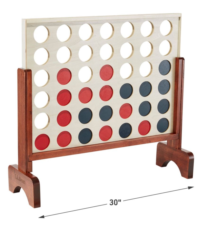 Jumbo Four-in-a-Row | Games & Outdoor Toys at L.L.Bean