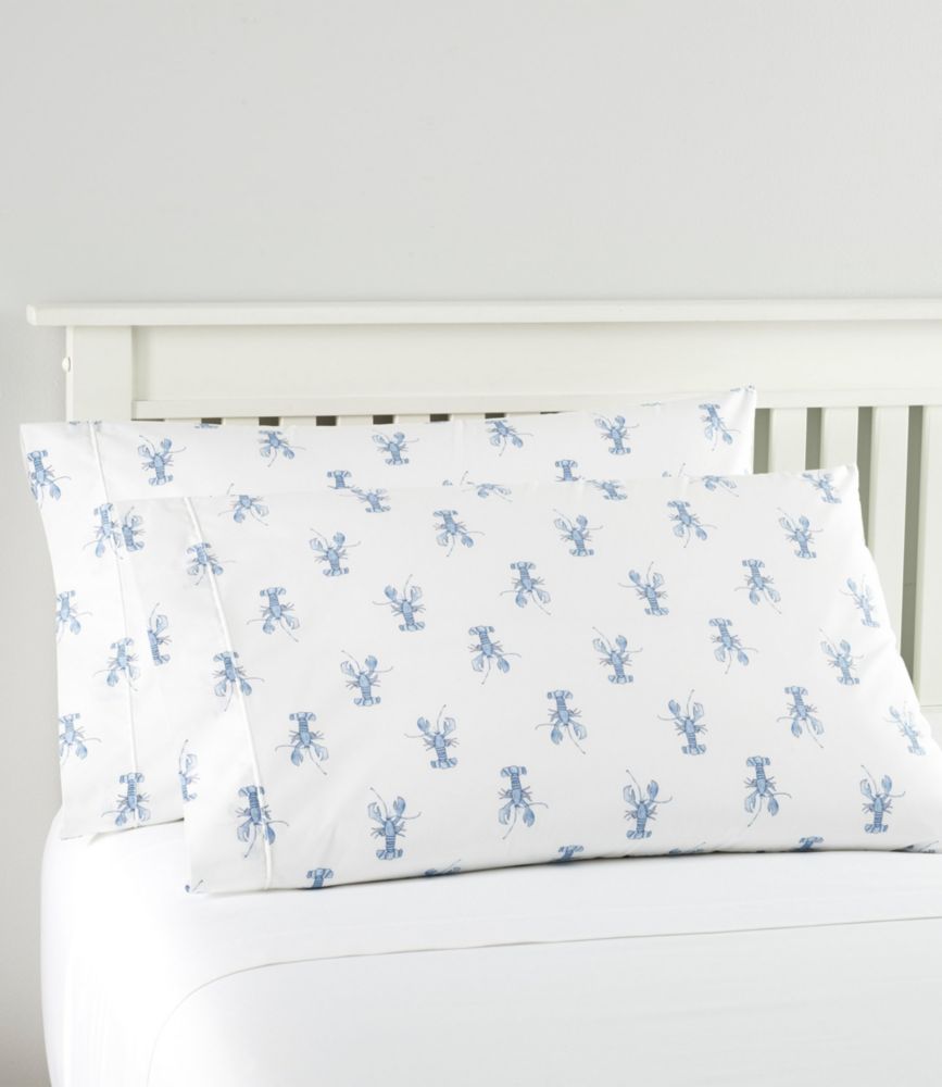 Sara Fitz™ Lobster Percale Sheet Collection | Sheets at L.L.Bean