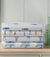 Sara Fitz™ Lobster Percale Sheet Collection | Sheets at L.L.Bean