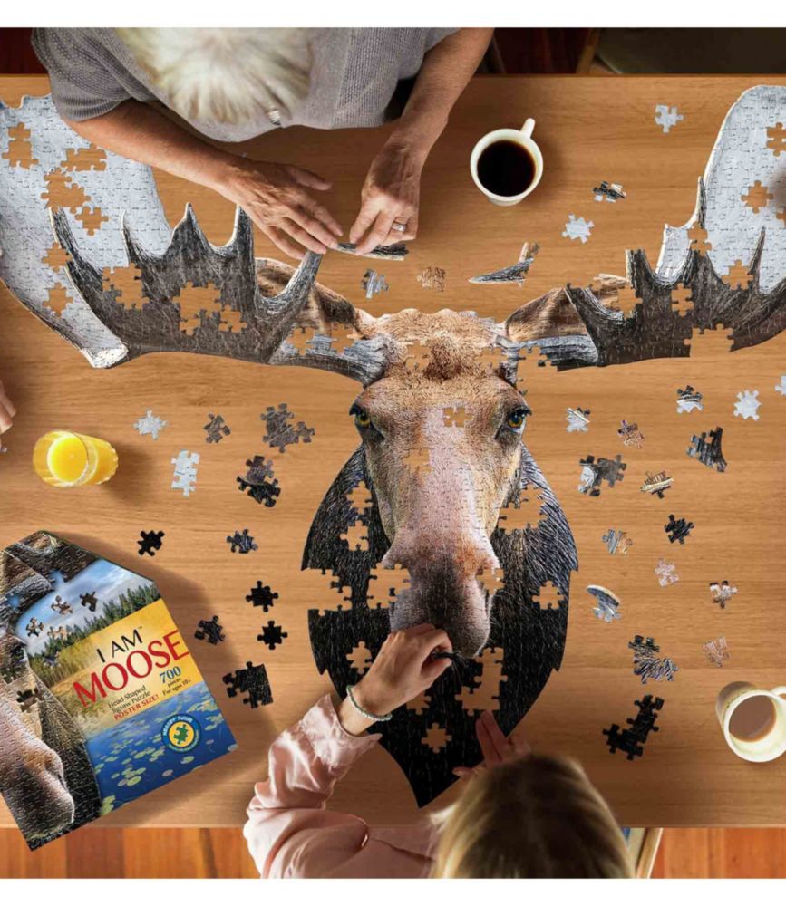Poster Size Moose Puzzle, 700 Pieces | Games & Outdoor Toys at L.L.Bean