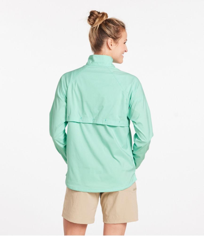 Women's Everyday SunSmart® Woven Shirt, Quarter-Zip Pullover | Shirts ...