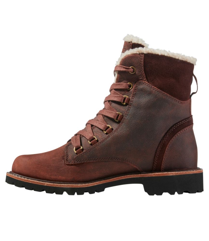 Women's Rugged Cozy Boots, Lace-Up | Women's Boots on Sale at L.L.Bean
