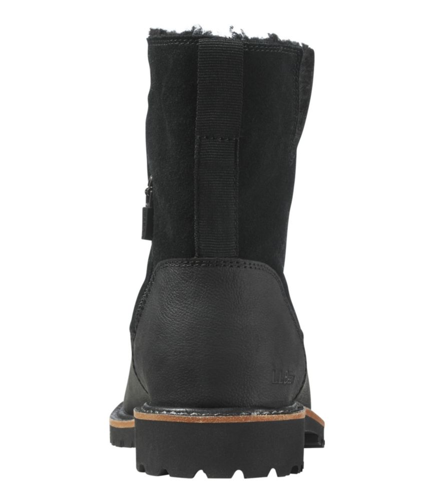 Women's Rugged Cozy Boots, Mid Side-Zip
