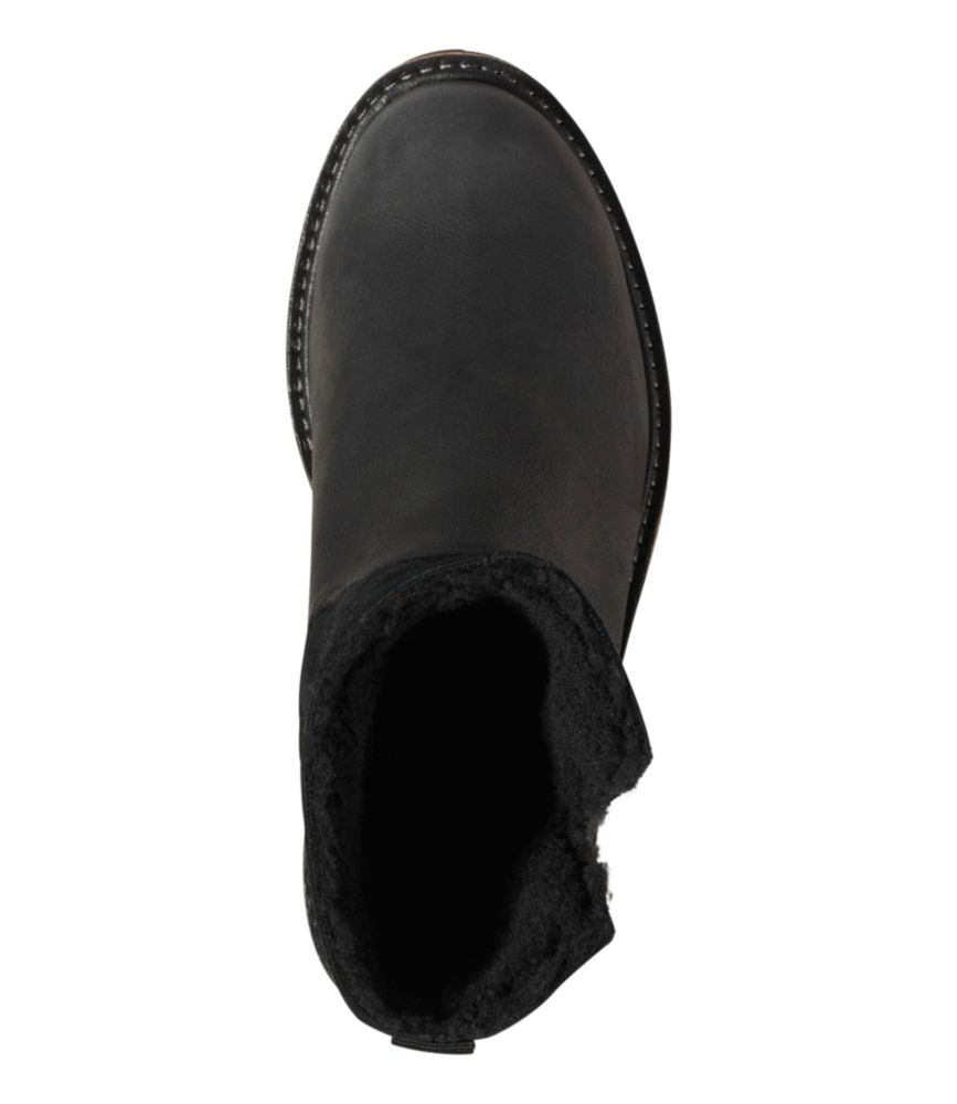 Women's Rugged Cozy Boots, Mid Side-Zip