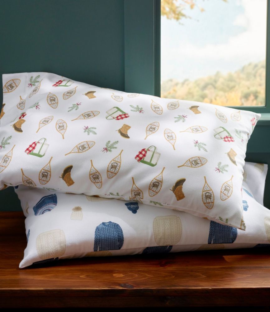 Sara Fitz™ Sweater Print Flannel Sheet Collection | Bedding at L.L.Bean