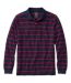 Men's Premium Double L® Polo, Long-Sleeve Without Pocket, Stripe | Shirts at L.L.Bean