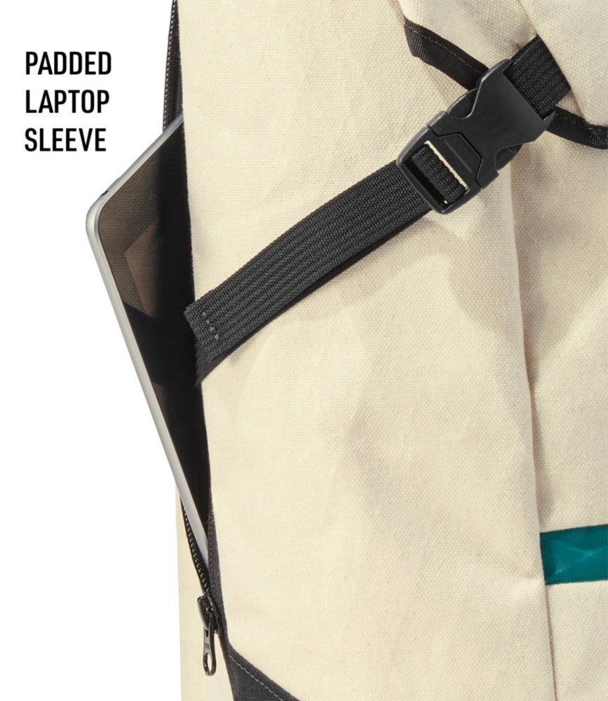 Flowfold Canvas Center-Zip Pack, 26L | Everyday Backpacks at L.L.Bean