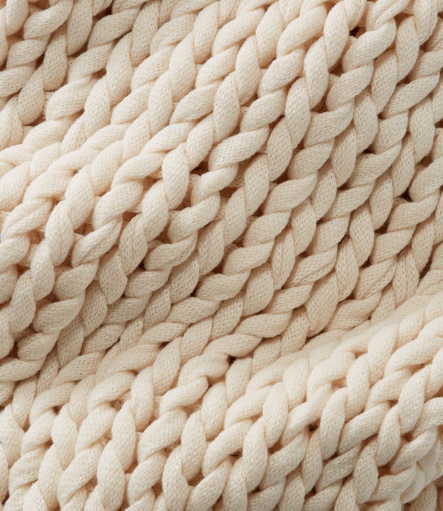 Chunky Knit Throw | Home Goods at L.L.Bean