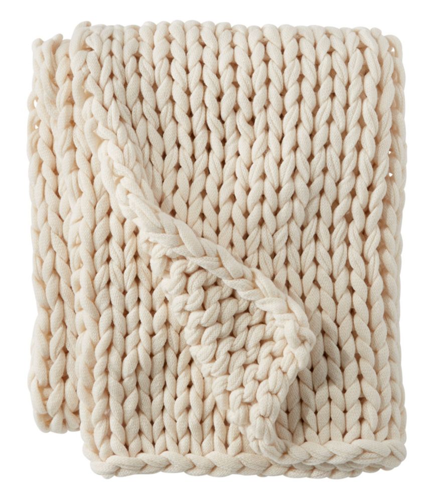 Chunky Knit Throw | Home Goods at L.L.Bean
