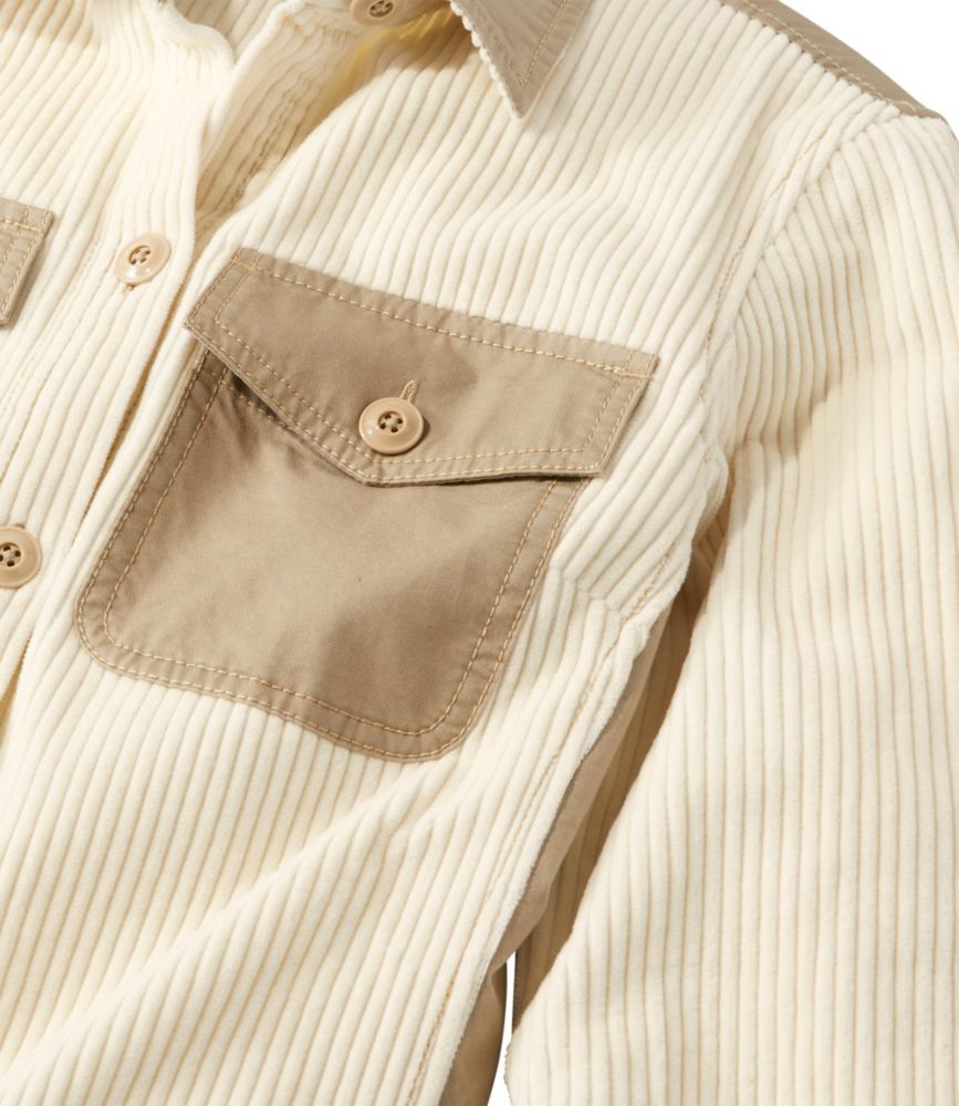 Women's Signature Mixed Media Corduroy Shirt | Shirts & Tops at L.L.Bean