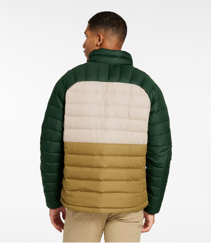 Men's Bean's Down Jacket, Colorblock | Insulated Jackets at L.L.Bean
