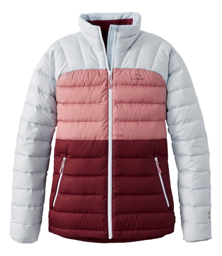 Women's Bean's Down Jacket, Colorblock | Insulated Jackets at L.L.Bean
