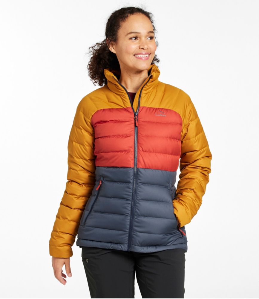 Women's Bean's Down Jacket, Colorblock | Insulated Jackets at L.L.Bean