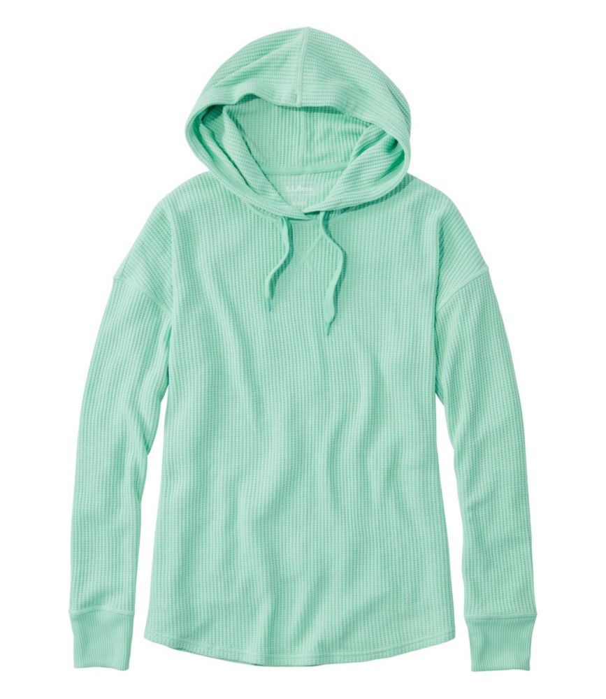 Women's Soft Stretch Waffle Hoodie | Sweatshirts & Fleece at L.L.Bean