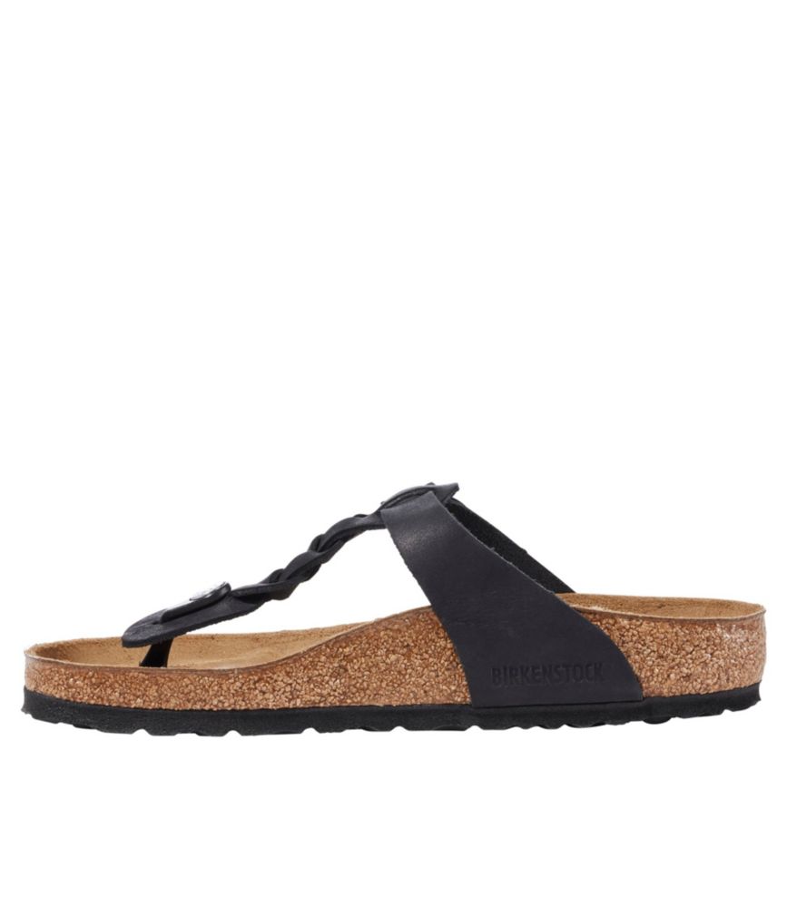 Women's Birkenstock Gizeh Braid Sandals, Oiled Leather | Sandals ...