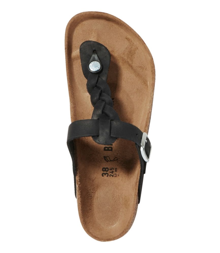 Women's Birkenstock Gizeh Braid Sandals, Oiled Leather | Sandals at L.L ...