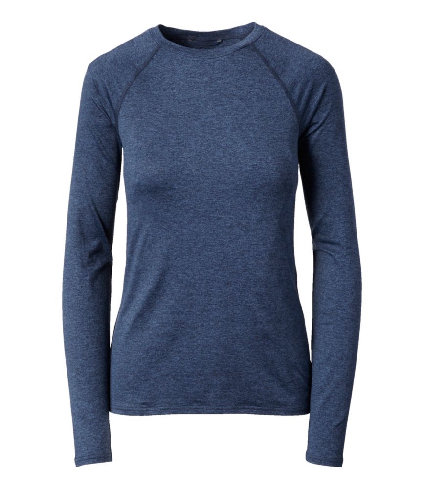 Women's L.L.Bean Simple Soft Base Layer, Crew | Base Layers at L.L.Bean