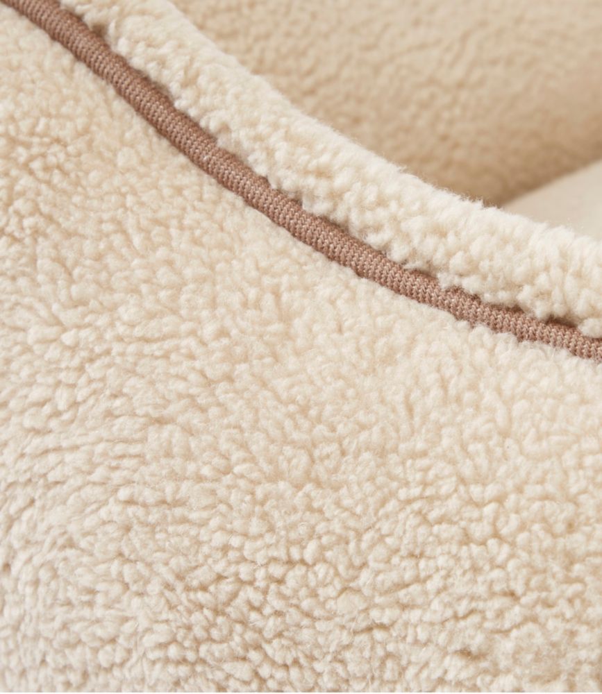 Premium Cuddler Bolster Dog Bed, Sherpa | Home Goods at L.L.Bean