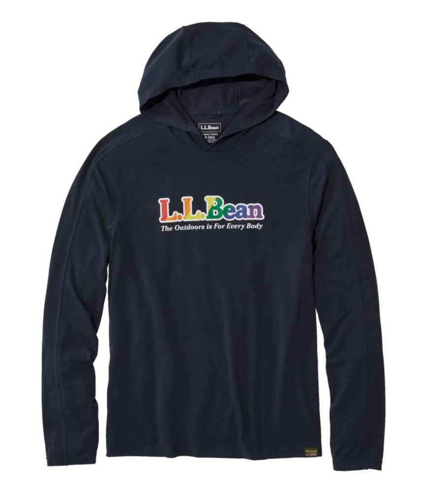 Men's Everyday SunSmart® Hooded Tee, Long-Sleeve Graphic | T-Shirts at ...