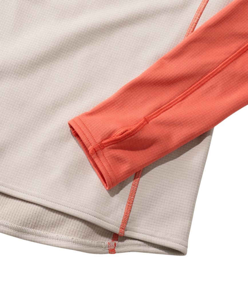 Women's L.L.Bean Heavyweight Base Layer Crew, Long Sleeve Graphic ...