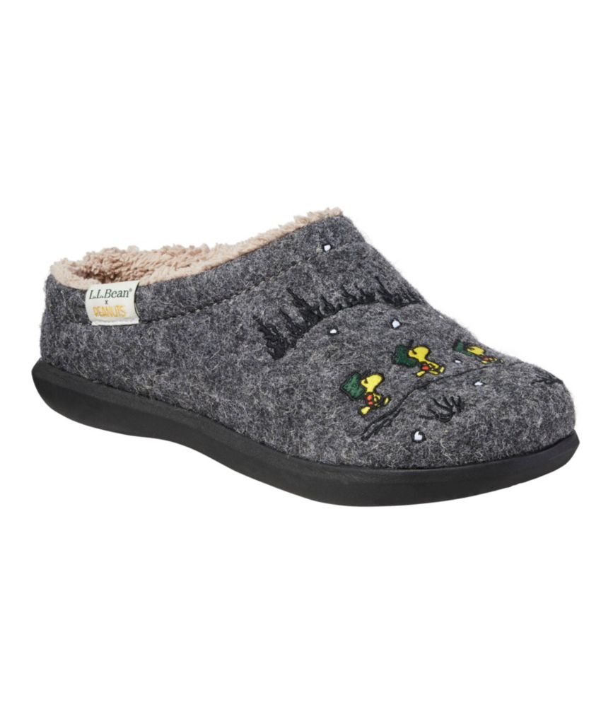 Women's L.L.Bean x Peanuts Daybreak Scuffs, Motif | Slippers at L.L.Bean