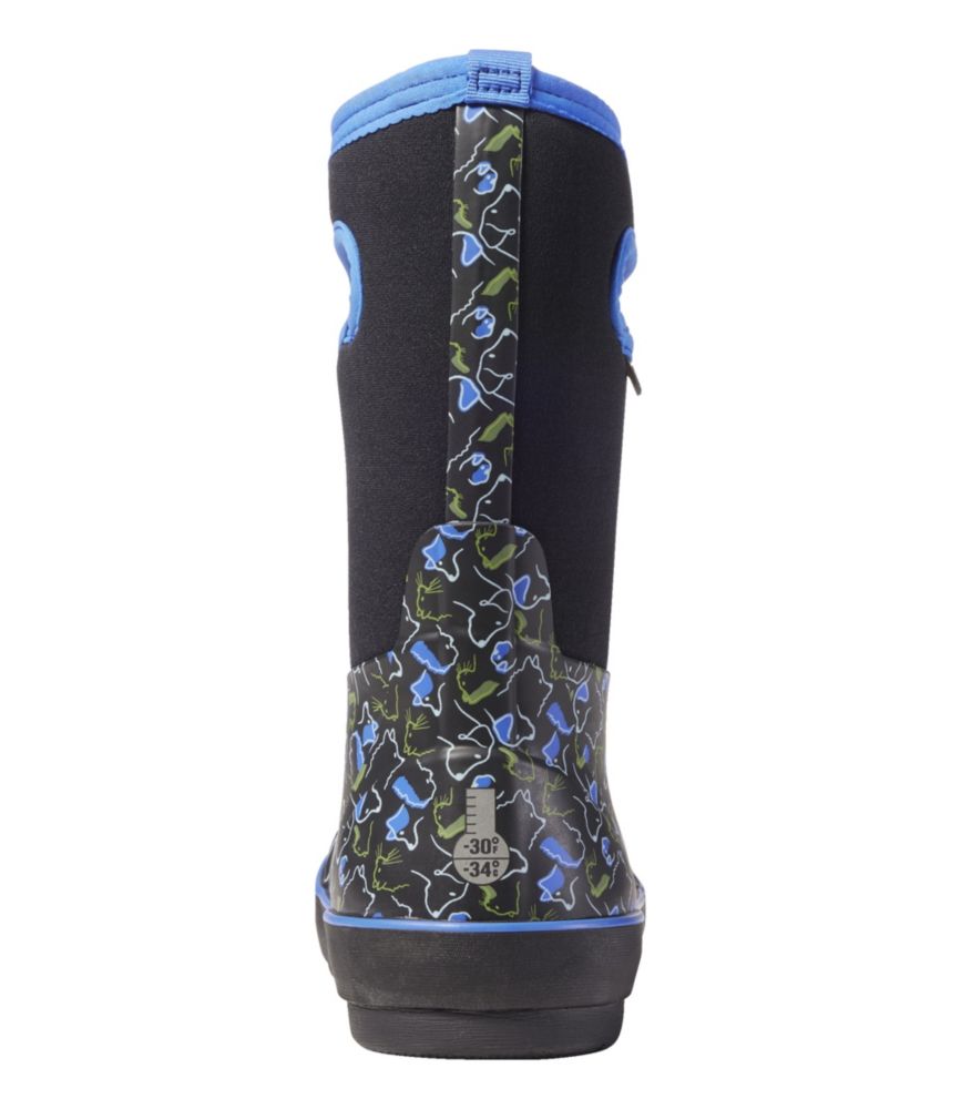 Kids' Bogs Classic Boots, Black Pets | Rain & Snow Boots at L.L.Bean