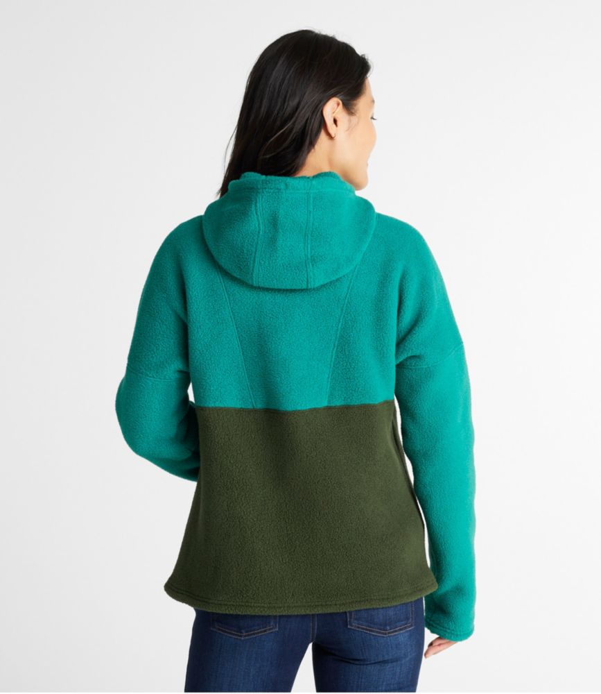 Women's Katahdin Fleece Half-Zip Hoodie, Colorblock