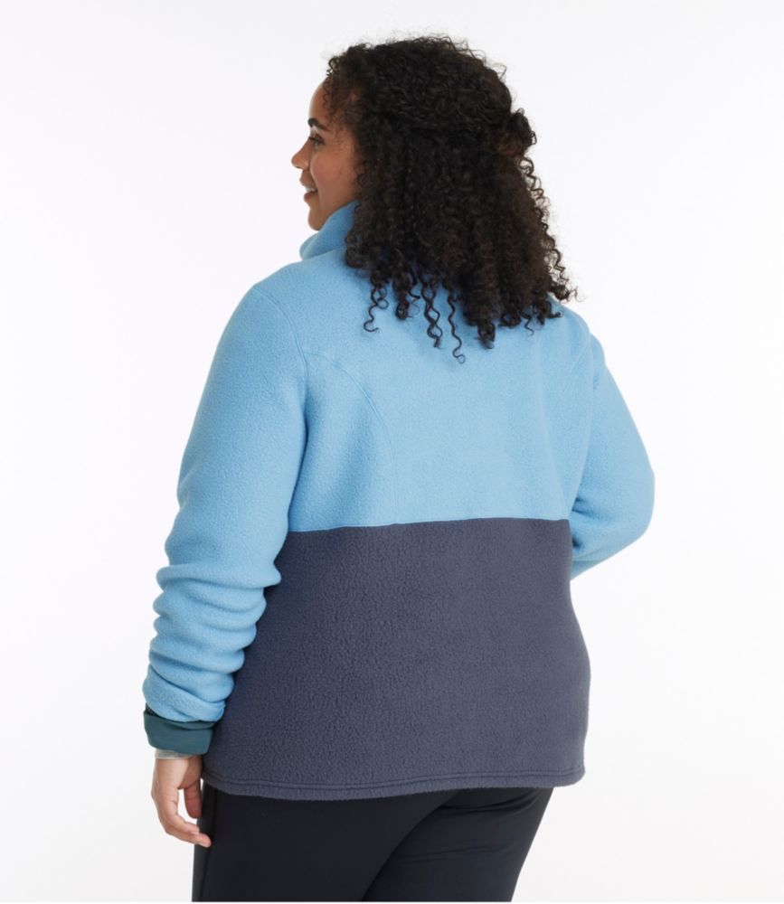Women's Katahdin Fleece Full-Zip Jacket, Colorblock | Fleece Jackets at ...