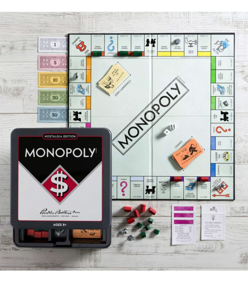 Monopoly Game Tin | Games & Outdoor Toys at L.L.Bean