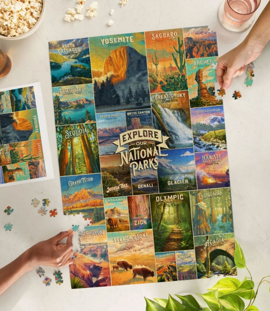 Explore Our National Parks Puzzle, 1000 Pieces