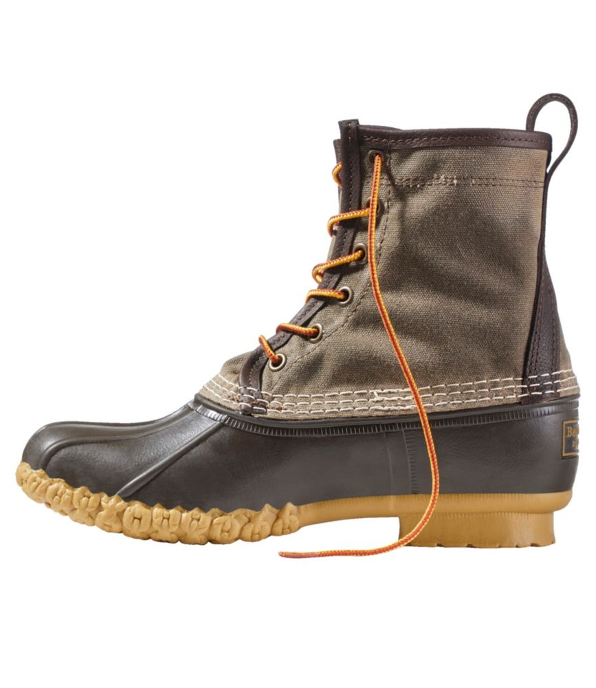 Women's Bean Boots, 8" Waxed Canvas, Vacationland | Bean Boots at L.L.Bean