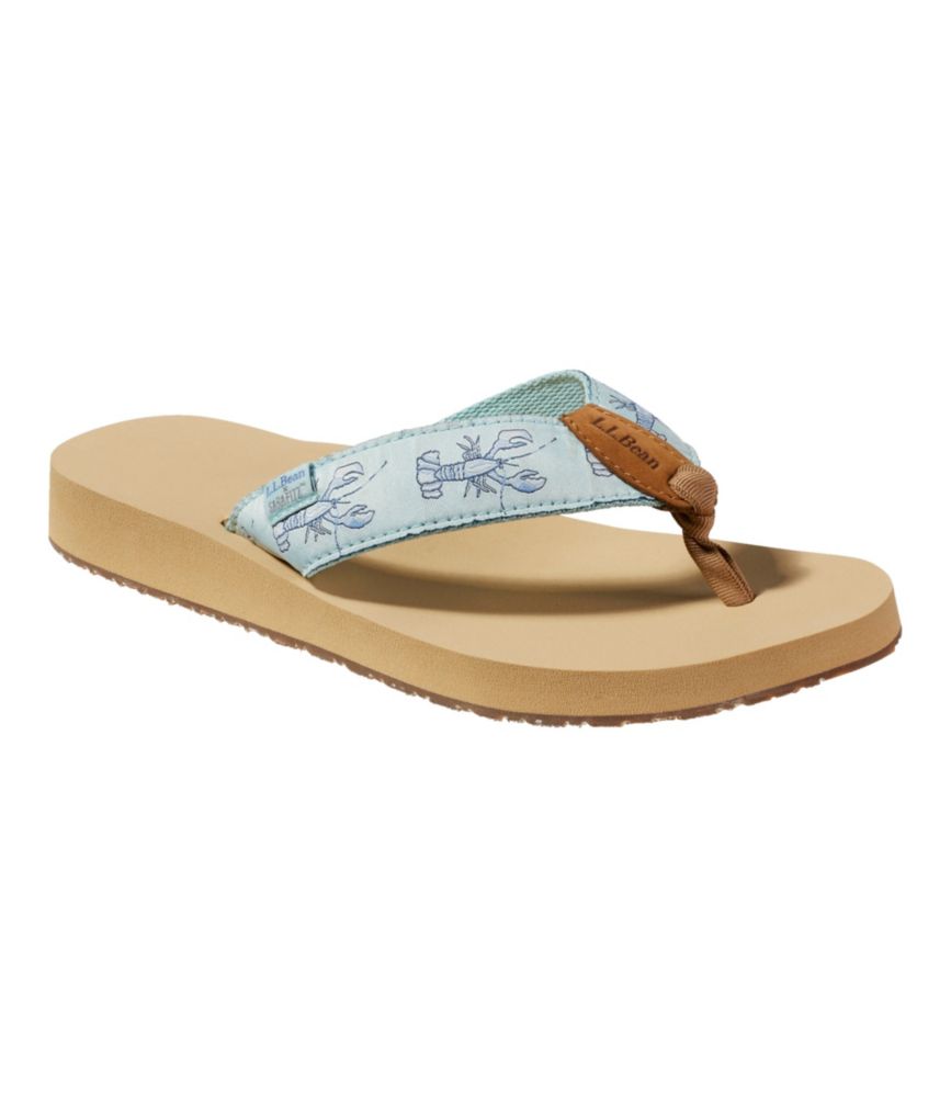 Women's Maine Isle Flip-Flops, Woven Sara Fitz | Flip-Flops at L.L.Bean