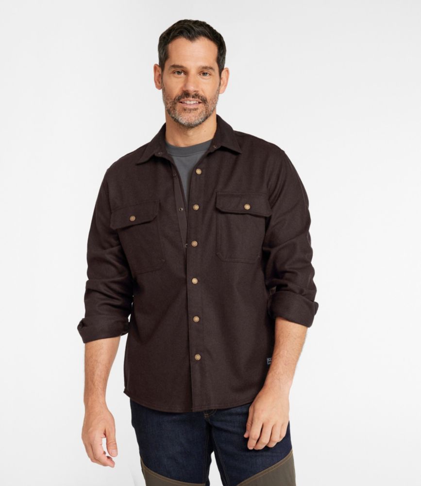 Men's Maine Guide Wool Field Shirt | Hunting at L.L.Bean