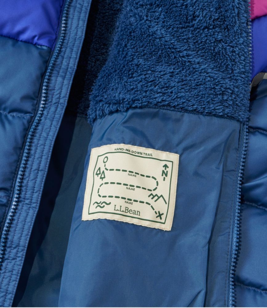 Kids' Bean's Down Coat, Colorblock | Insulated Jackets at L.L.Bean