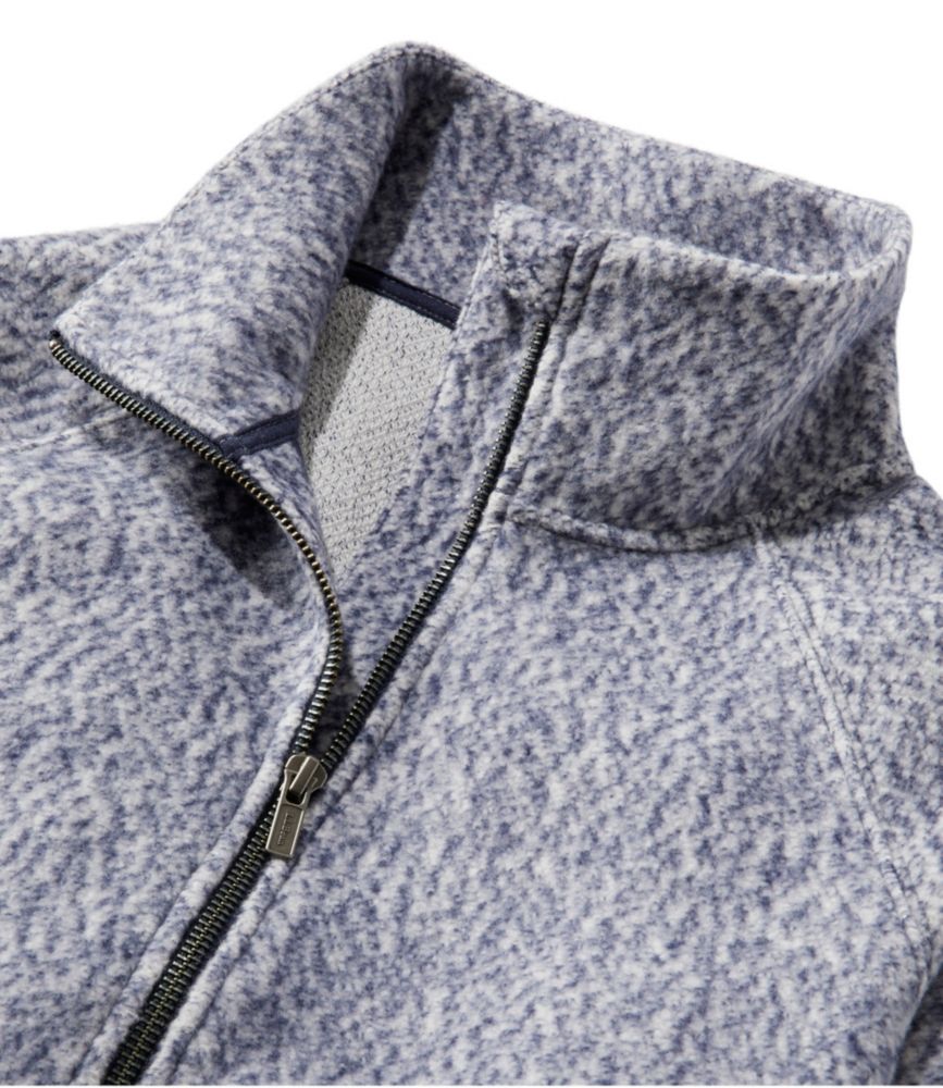Women's Heritage Marled Fleece, Zip Cardigan | Sweatshirts at L.L.Bean