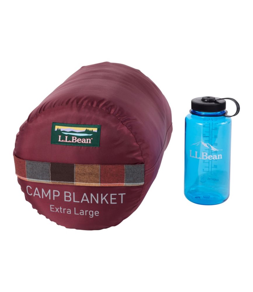 L.L.Bean Flannel Camp Blanket, Extra-Large
