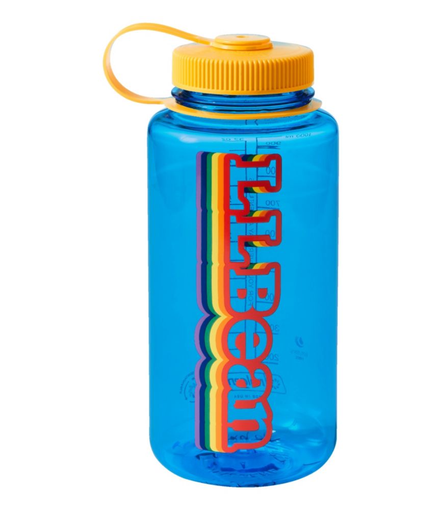 Nalgene Sustain Wide Mouth Water Bottle with L.L.Bean Pride Logo, 32 oz ...