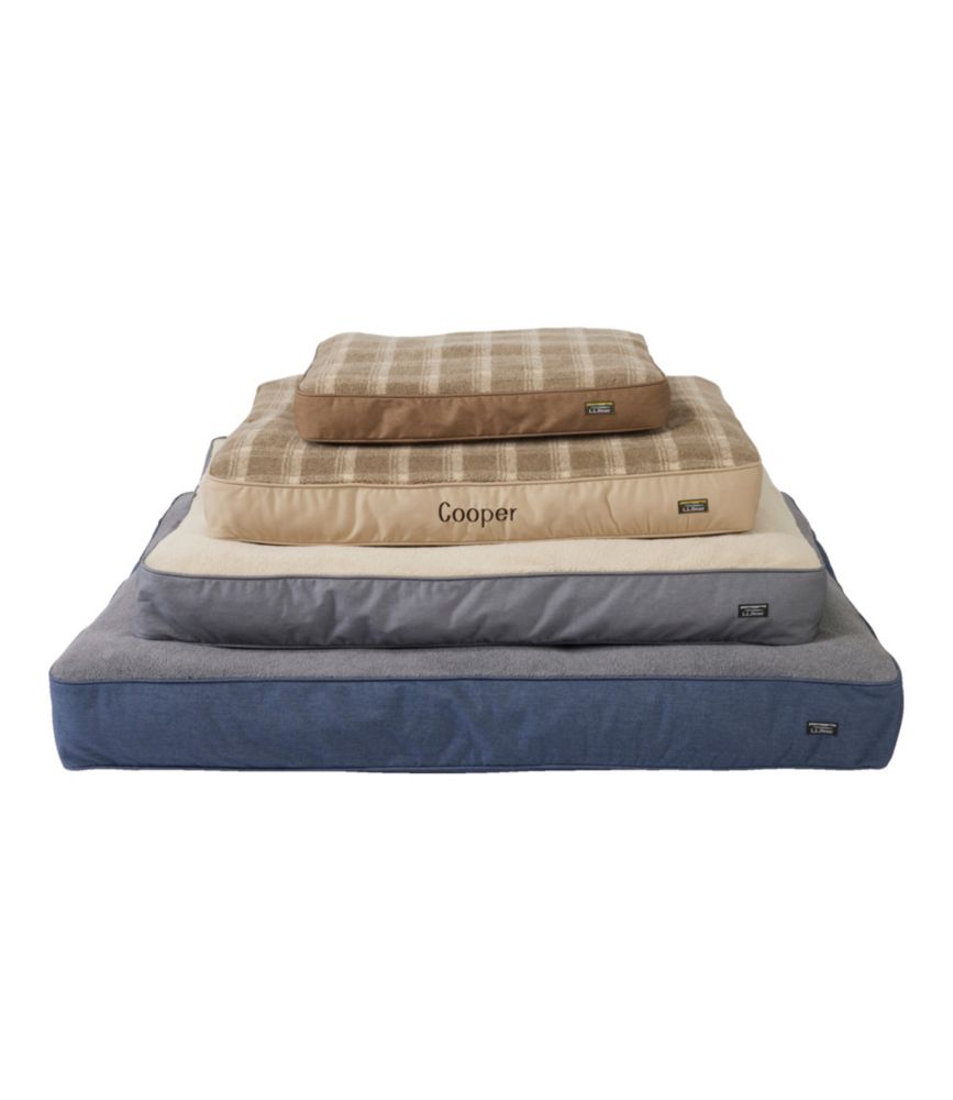 Premium Fleece Dog Bed, Rectangular | Beds & Blankets at L.L.Bean