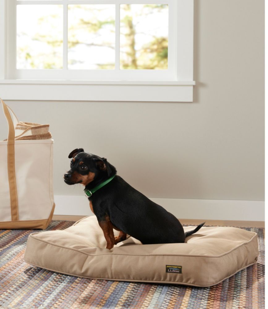 Premium Denim Dog Bed, Rectangular | Beds & Blankets at L.L.Bean