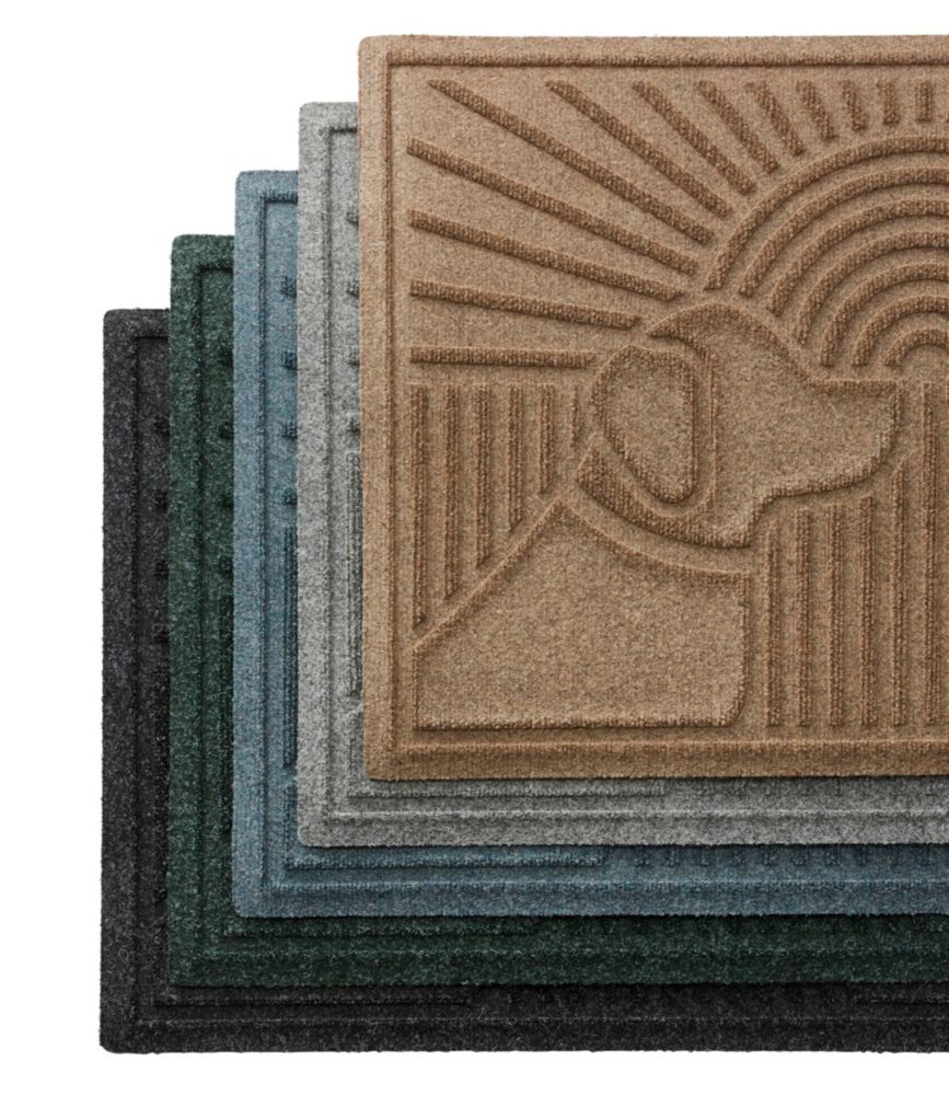 Everyspace Recycled Waterhog Doormat, Sunrise Dogs | Waterhog Mats at L ...