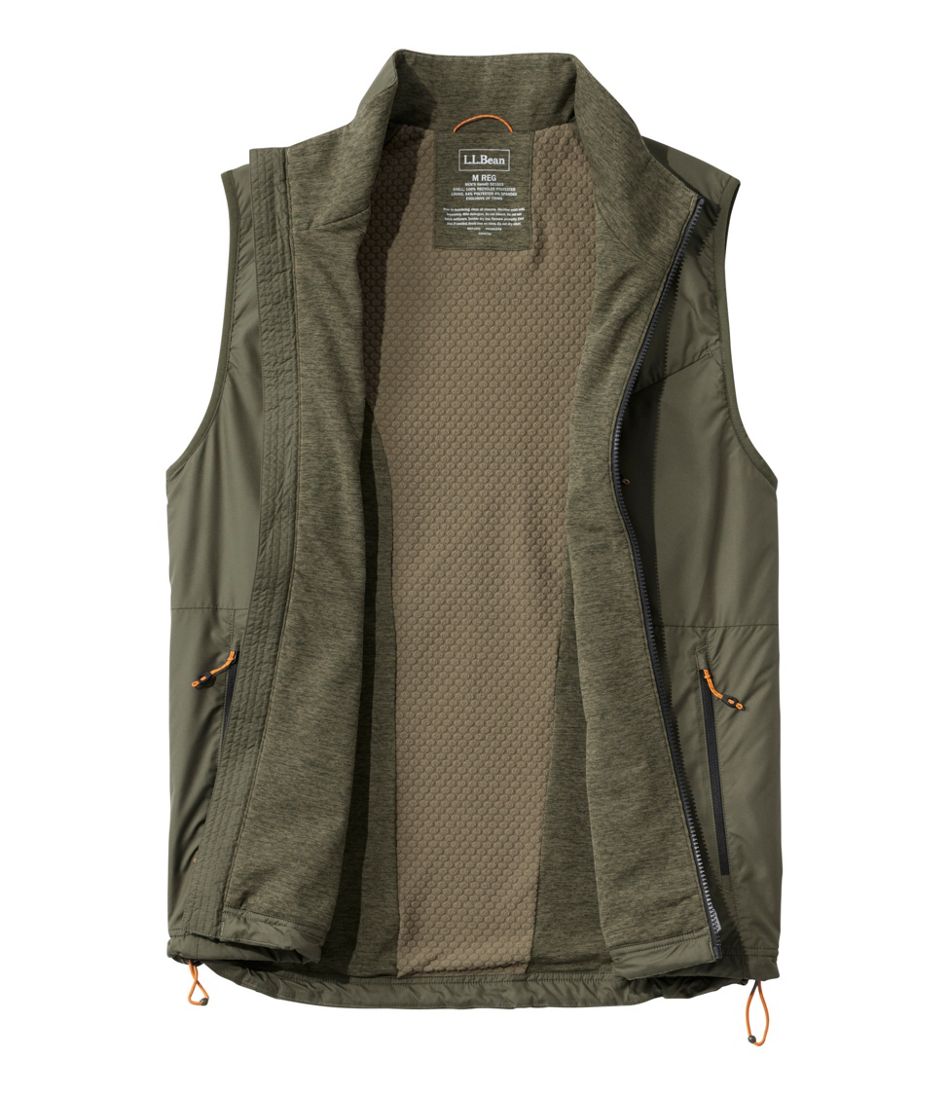 Men's Bean's Performance Fleece-Lined Windbreaker Vest Men's Bean's Performance Fleece-Lined Windbreaker Vest