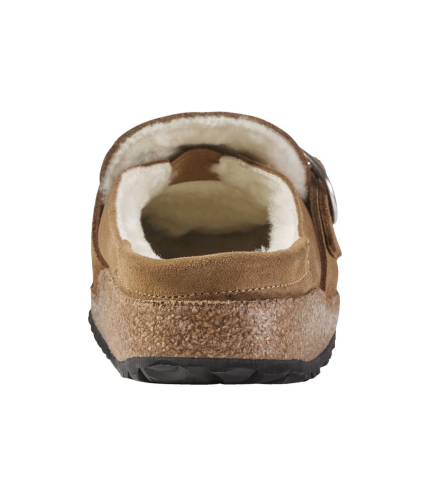 Women's Birkenstock Buckley Clogs, Suede Shearling | Casual at L.L.Bean