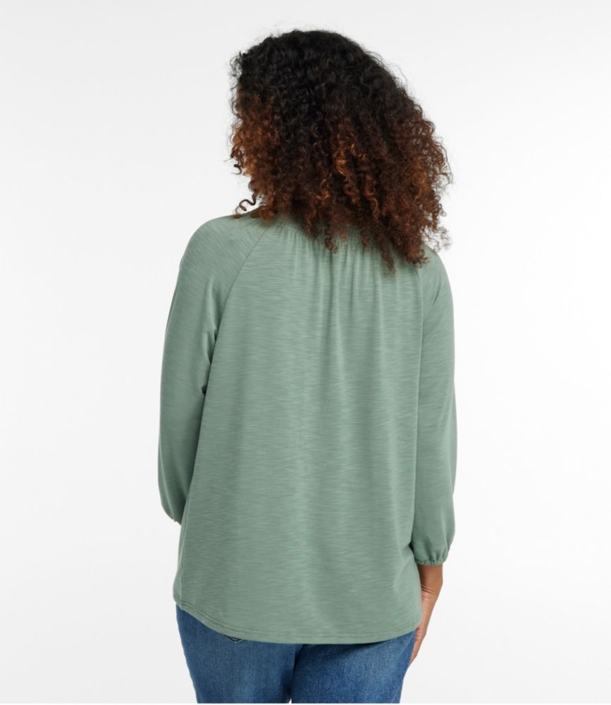 Women's Camden Hills Tee, Three-Quarter-Sleeve | Shirts & Tops at L.L.Bean