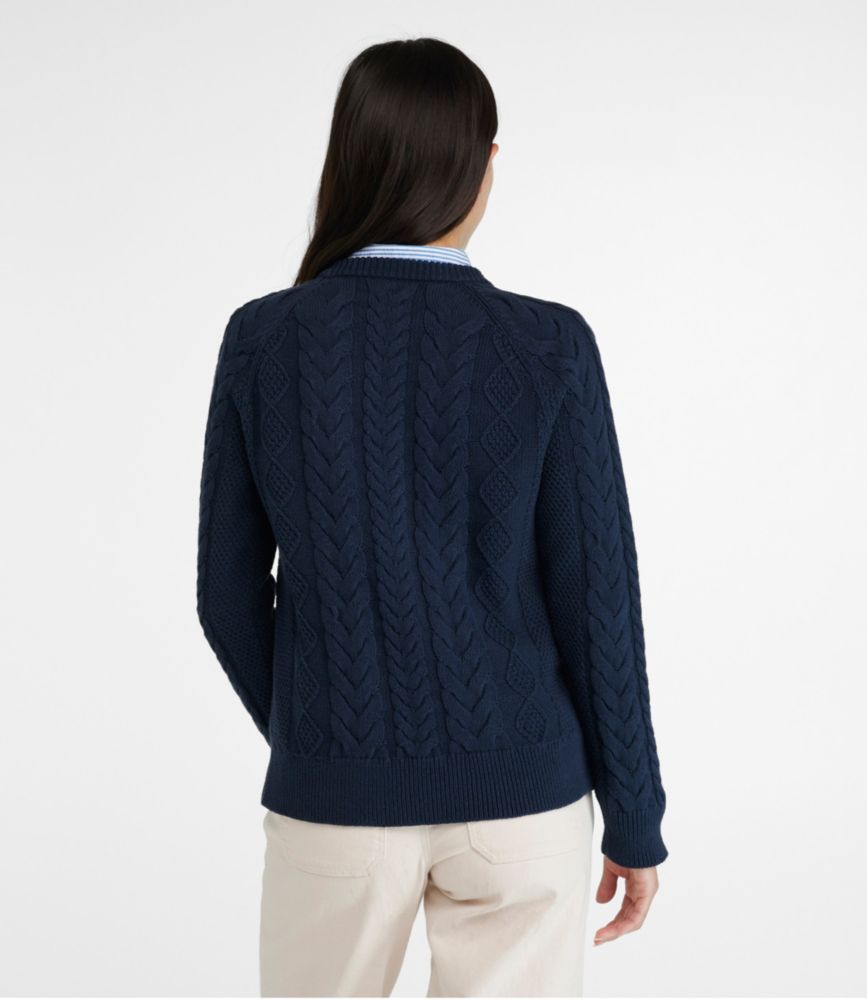 Women's Signature Classic Fisherman Sweater, Crewneck | Sweaters at L.L ...