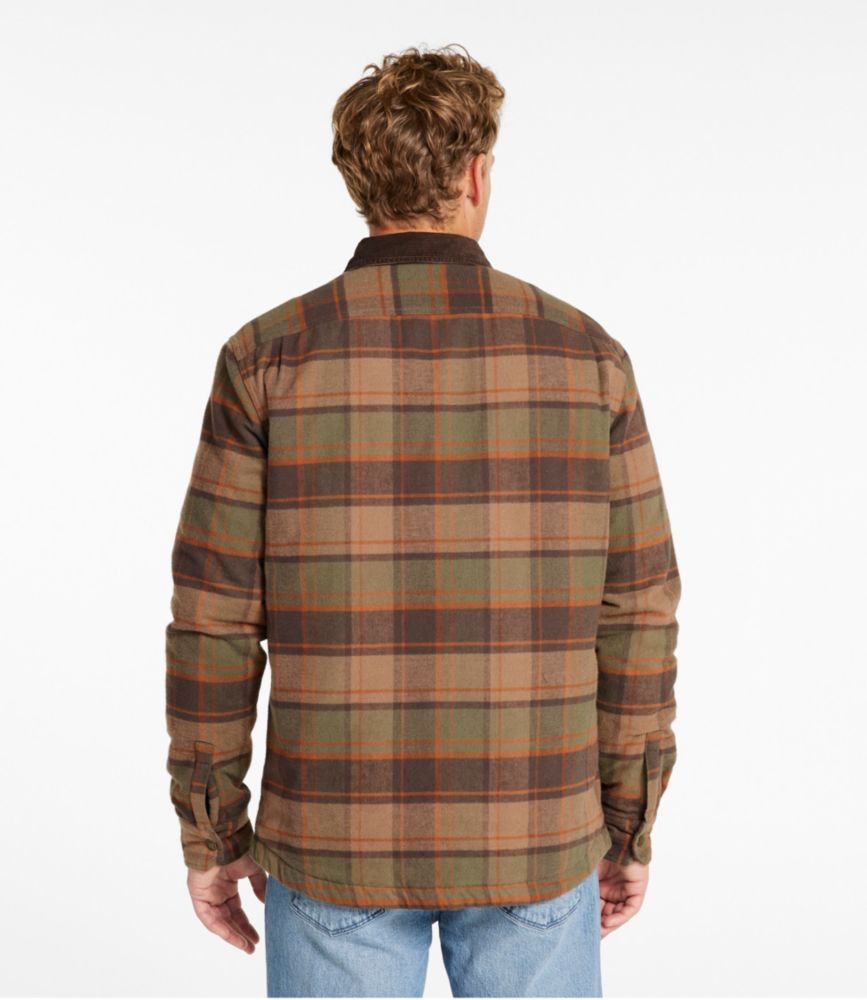 Men's Signature 1933 Chamois Cloth Shirt, Lined, Pattern