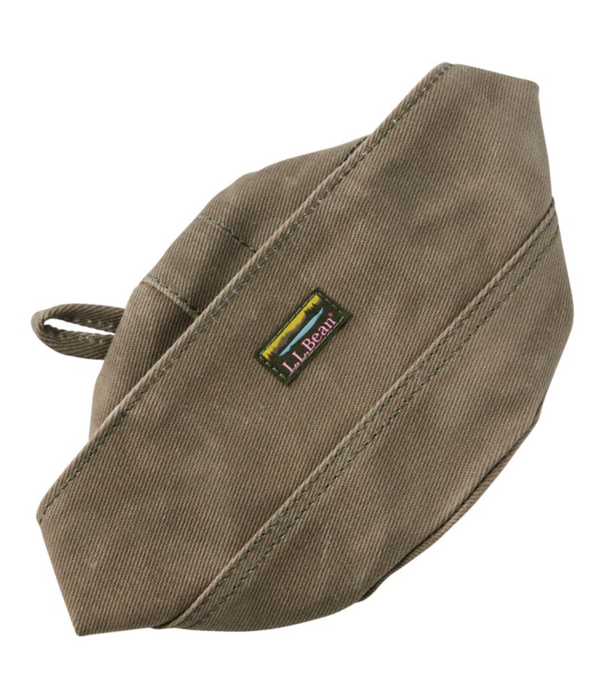 Waxed-Canvas Dog Bowl | Bowls & Mats at L.L.Bean