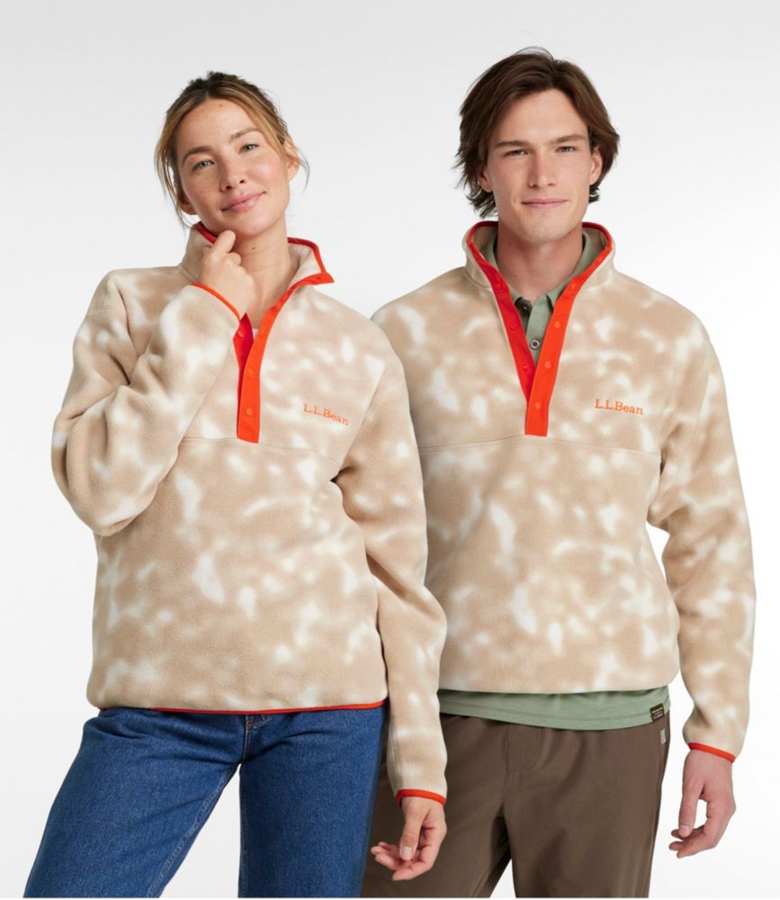 Adults' Bean's Classic Fleece Pullover, Print | Fleece at L.L.Bean