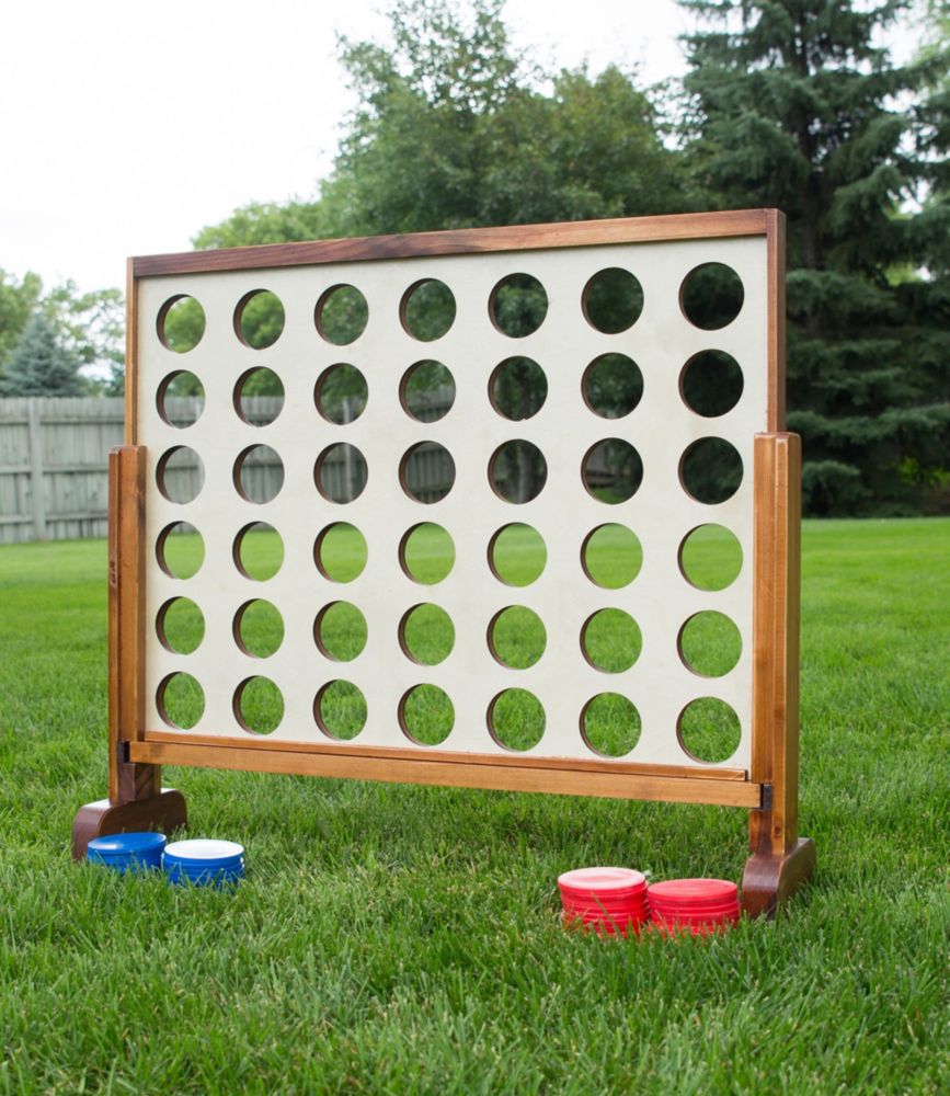 Yard Games Giant 4 In A Row Game | Games & Outdoor Toys at L.L.Bean